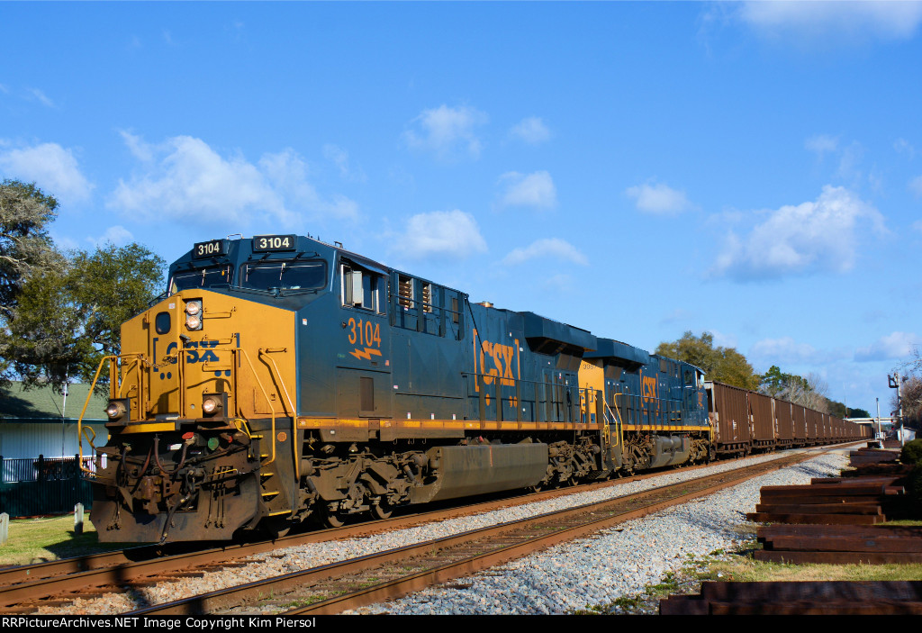 CSX 3104 T480-19 Coal Loads